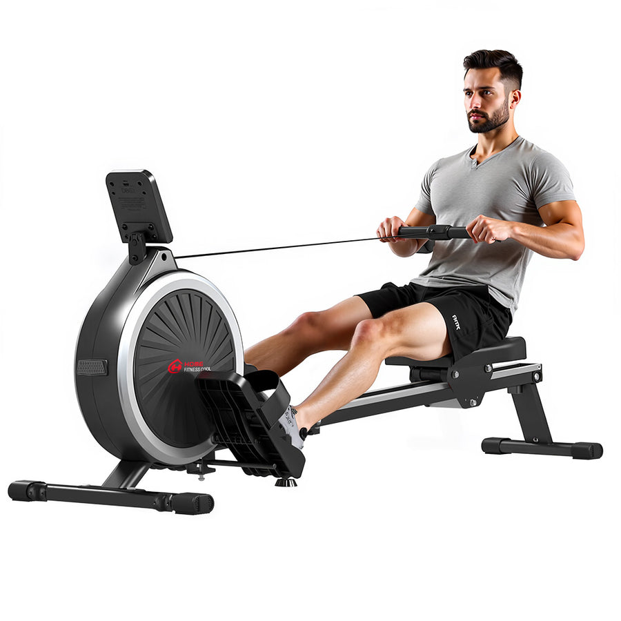 Magnetische Roeimachine, Weerstand 16 Niveaus – HomeFitnessCode ...